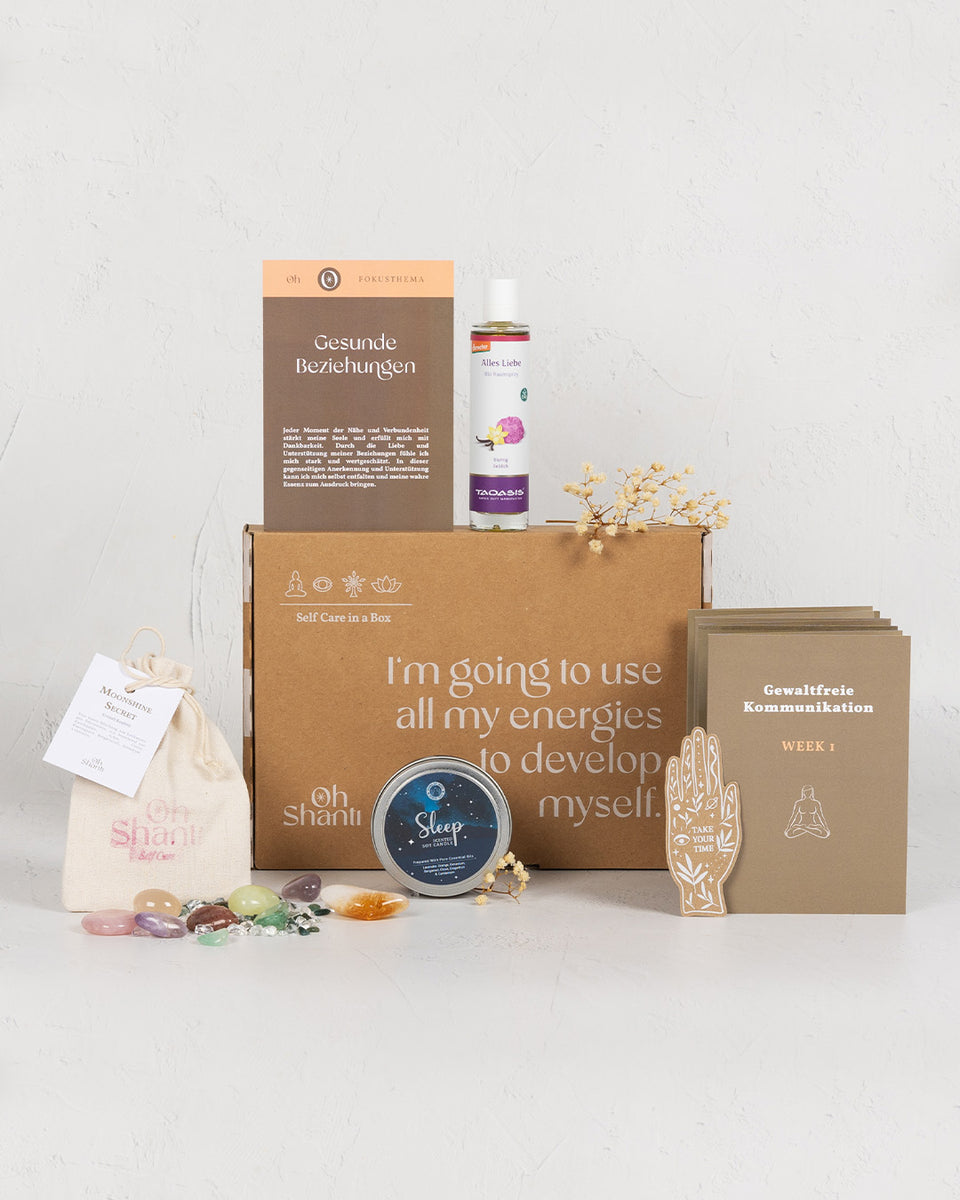GESUNDE BEZIEHUNGEN Geschenk Box - Oh Shanti